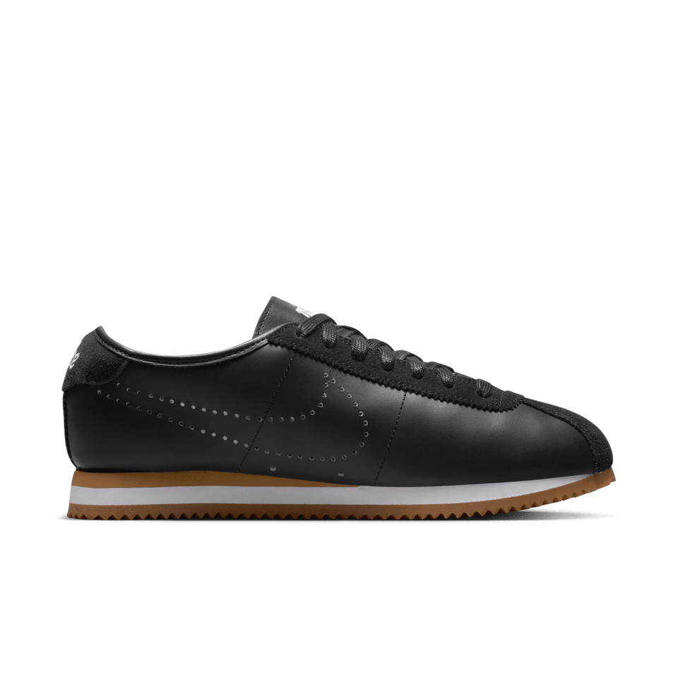 NIKE CORTEZ LEATHER WOMEN'S SHOES BLACK/WHITE-GUM LIGHT BROWN – Park ...