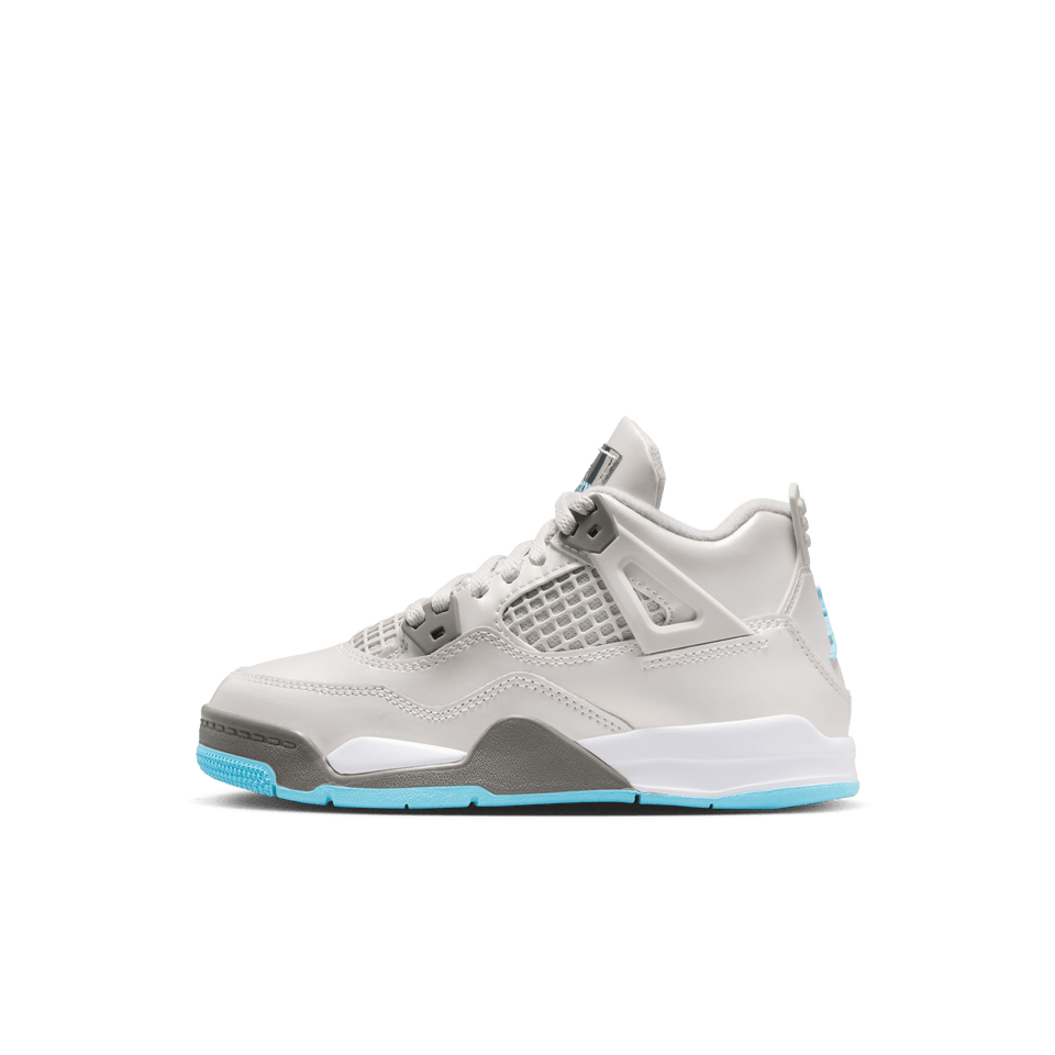 JORDAN 4 RETRO (PS) PHOTON DUST/BLUE CHILL-FLAT PEWTER-WHITE – Park ...