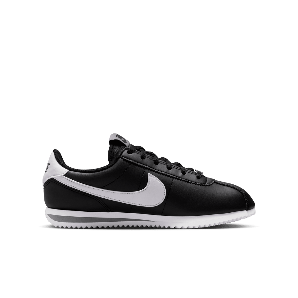 NIKE CORTEZ BIG KIDS' SHOES BLACK/WHITE-COOL GREY – Park Sports Ph