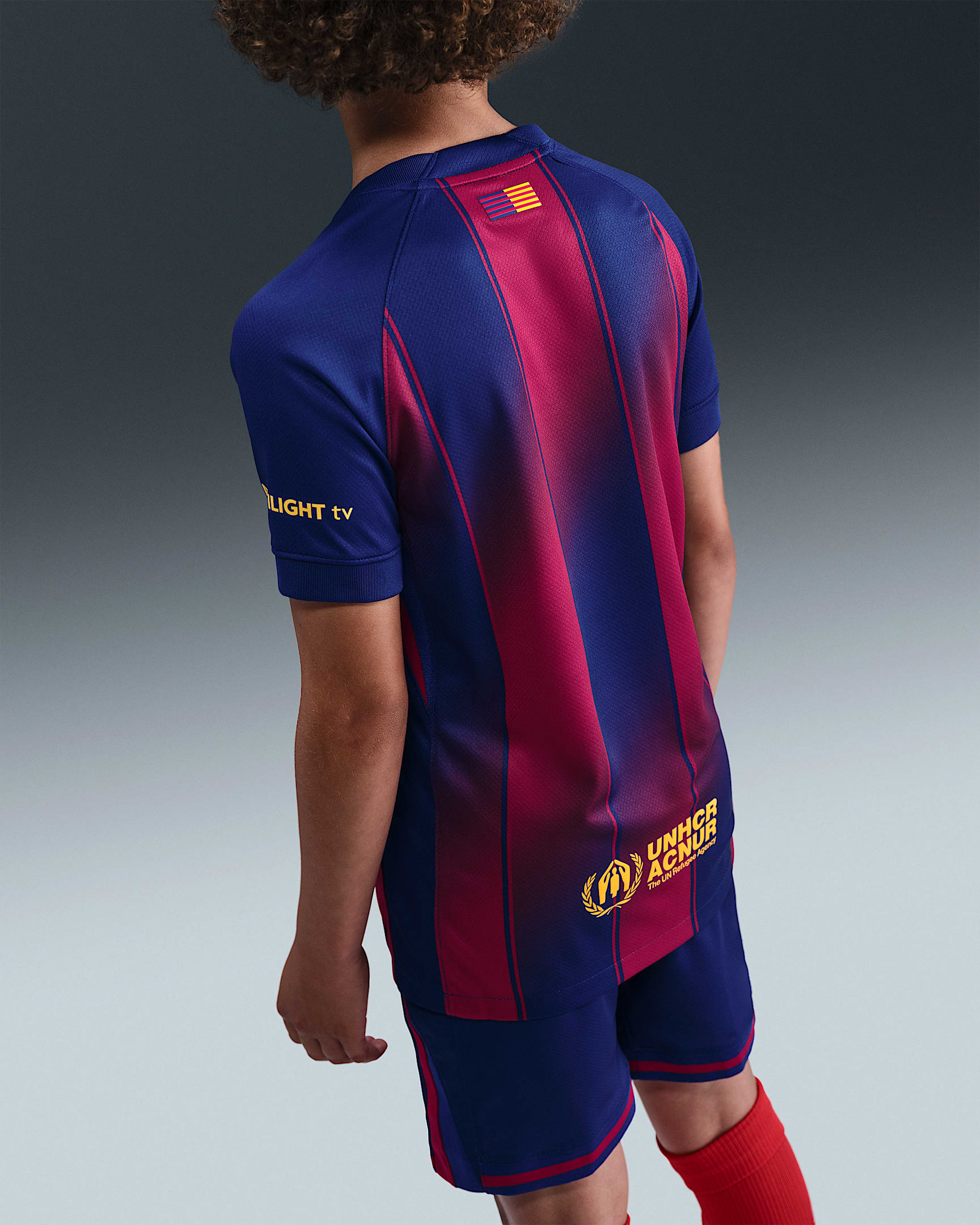 FC BARCELONA 2025/26 STADIUM HOME BIG KIDS' NIKE DRI-FIT SOCCER REPLICA ...